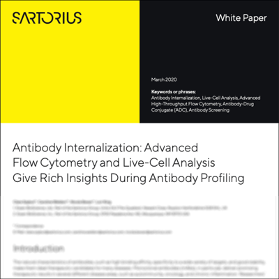 SARTORIUS | Antibody Internalization
