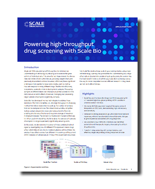 App Note: Transform Drug Discovery with Single Cell Precision